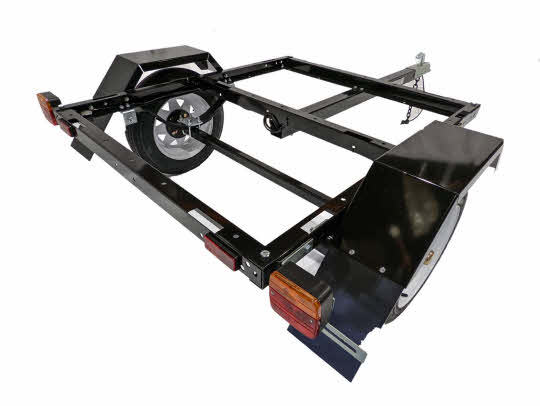 Small Trailer Chassis, Small Box Trailer, Compact Trailer, Small ...
