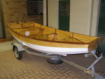Lightweight Small Boat Trailer Fishing Kayak Trailer | Easy Trailer